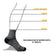 Camel City Mill Ankle Wool Work Sock | High Voltage Industries