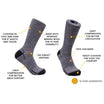Camel City Mill Boot Wool Work Sock | High Voltage Industries